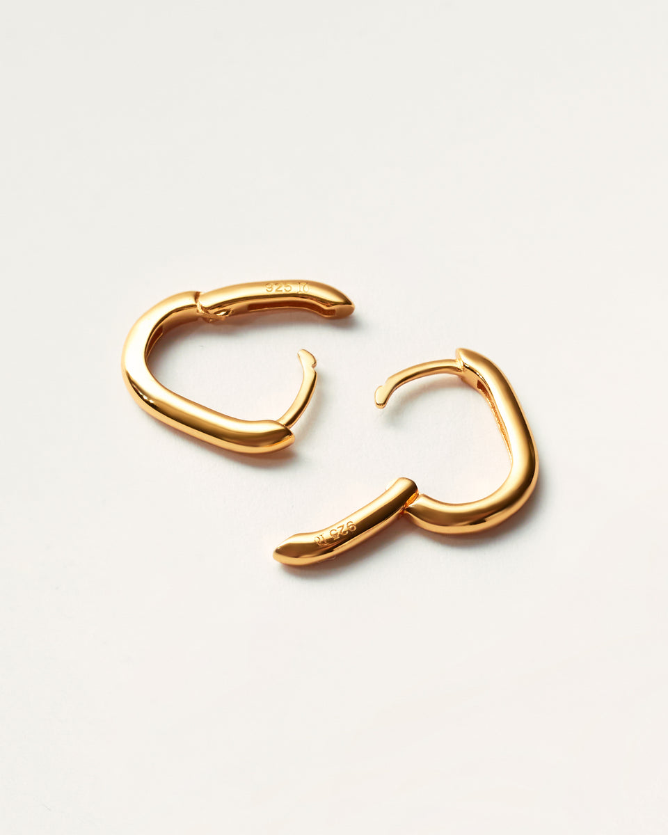 'Essential' Oval Hoops – Nisi Jewellery